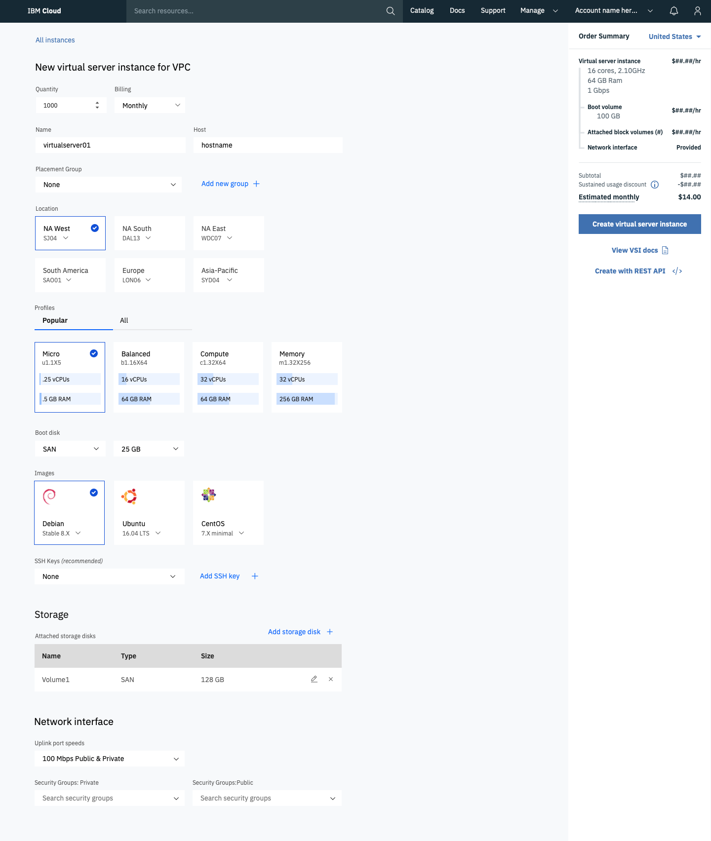 IBM Virtual Private Cloud Infrastructure - Good Design