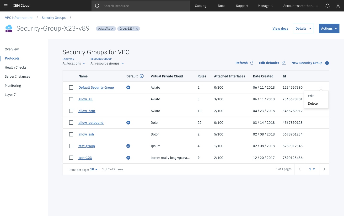IBM Virtual Private Cloud Infrastructure - Good Design