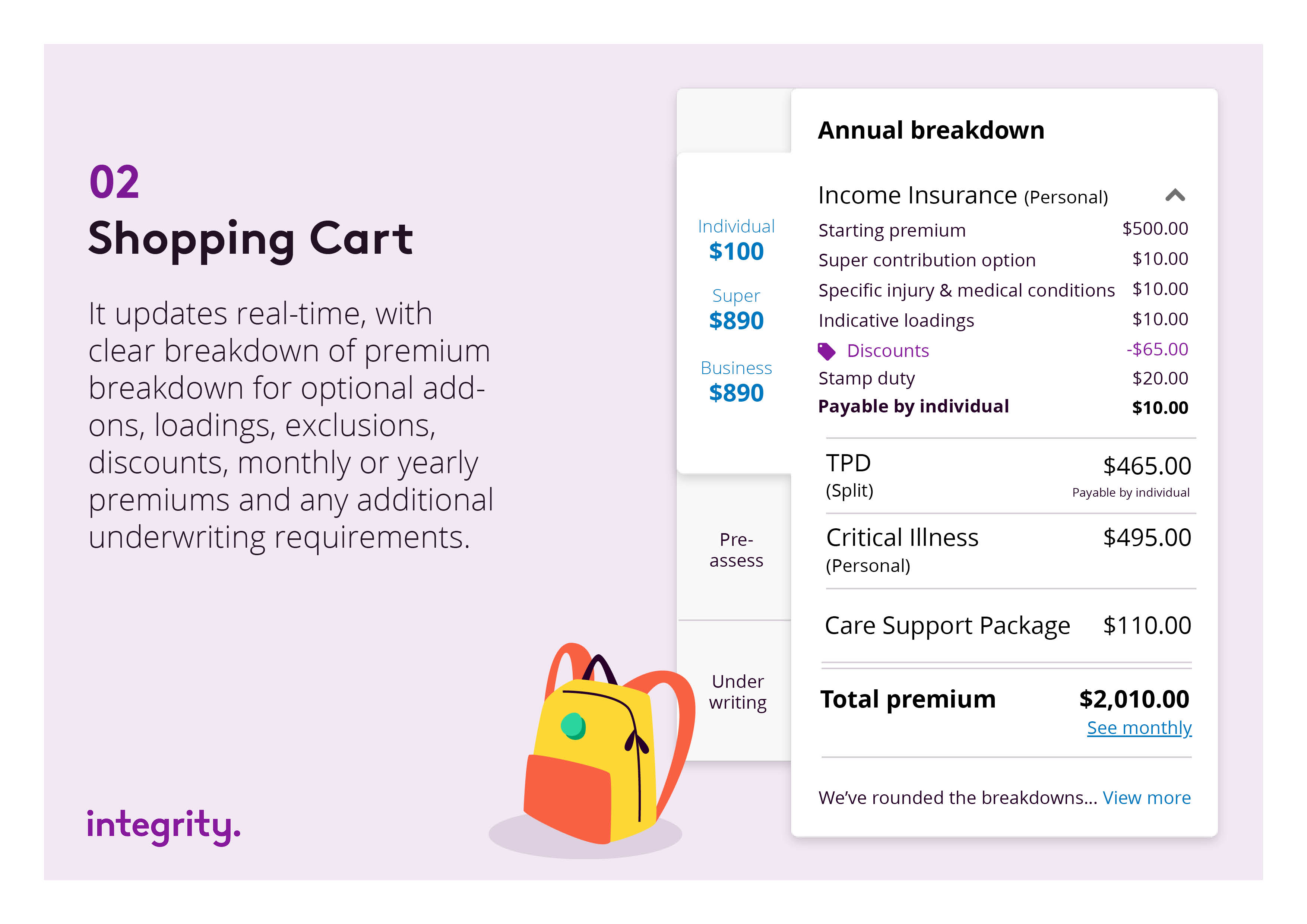 Integrity Life - Customer Centric Insurance Platform - Good Design
