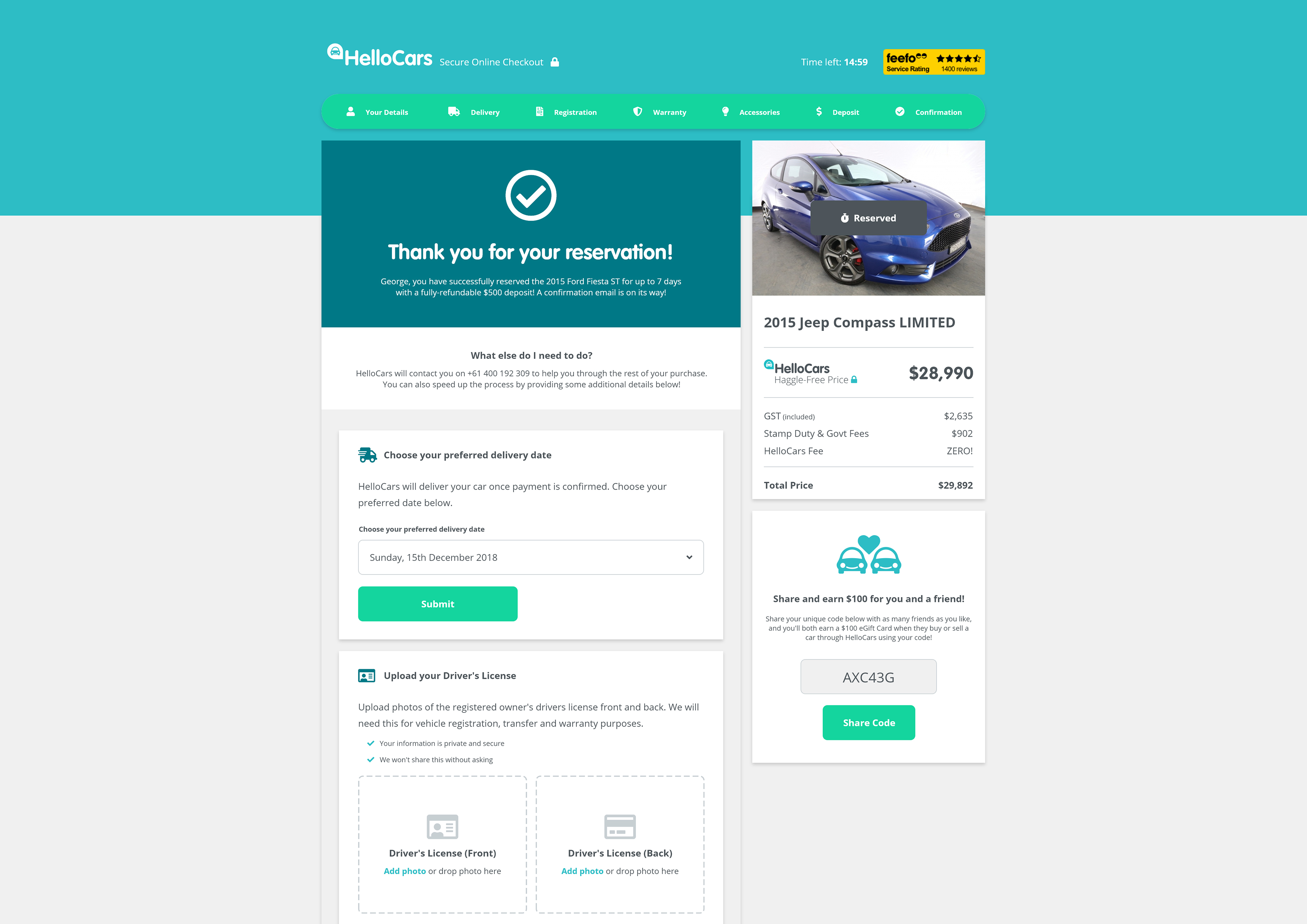 HelloCars - Good Design