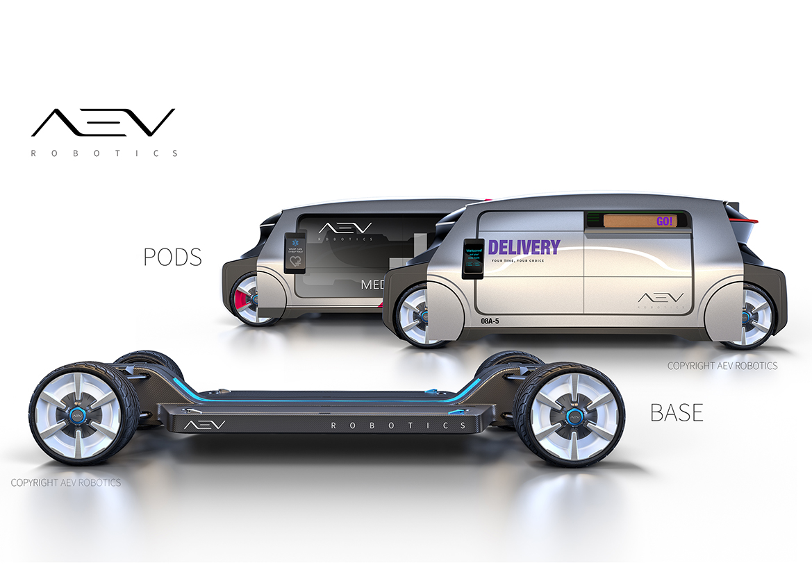 AEV Robotics - Modular Vehicle System - Good Design