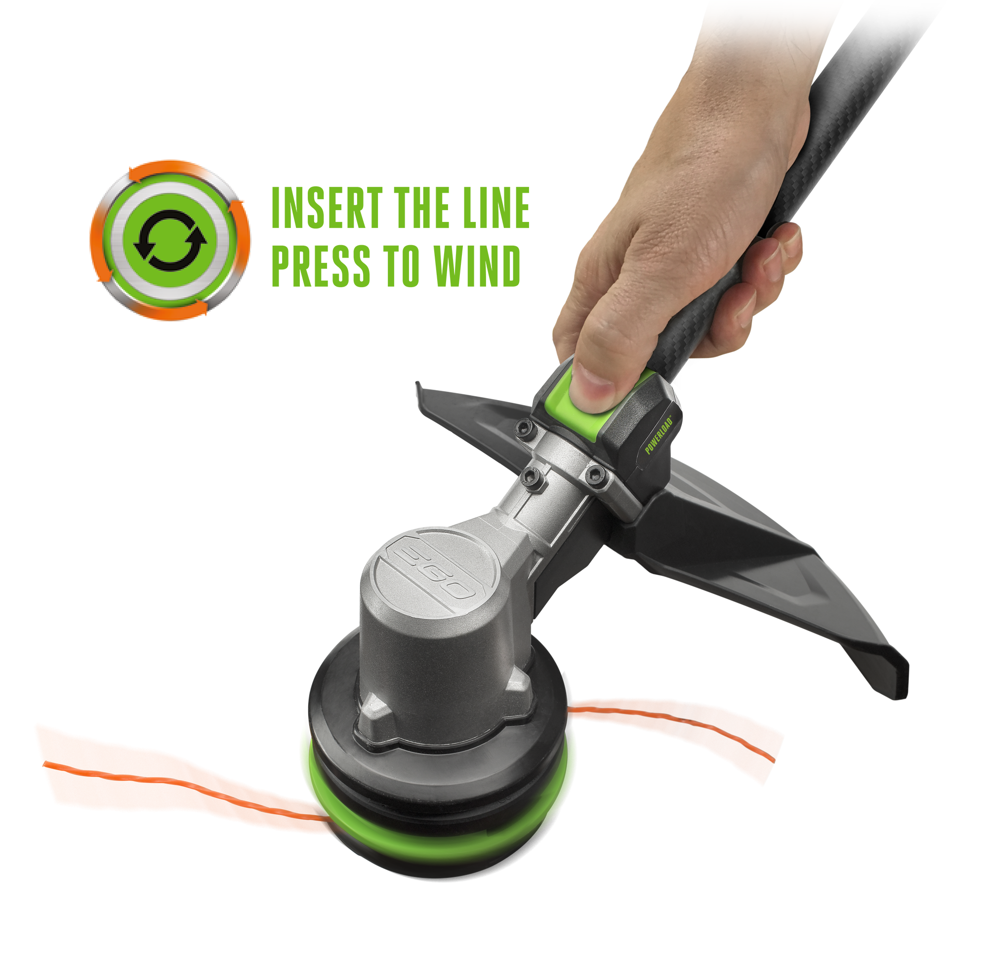 EGO Power Plus PowerLoad Line Trimmer - Good Design