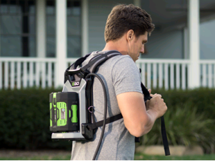 EGO Power Plus Backpack Link Battery Harness - Good Design