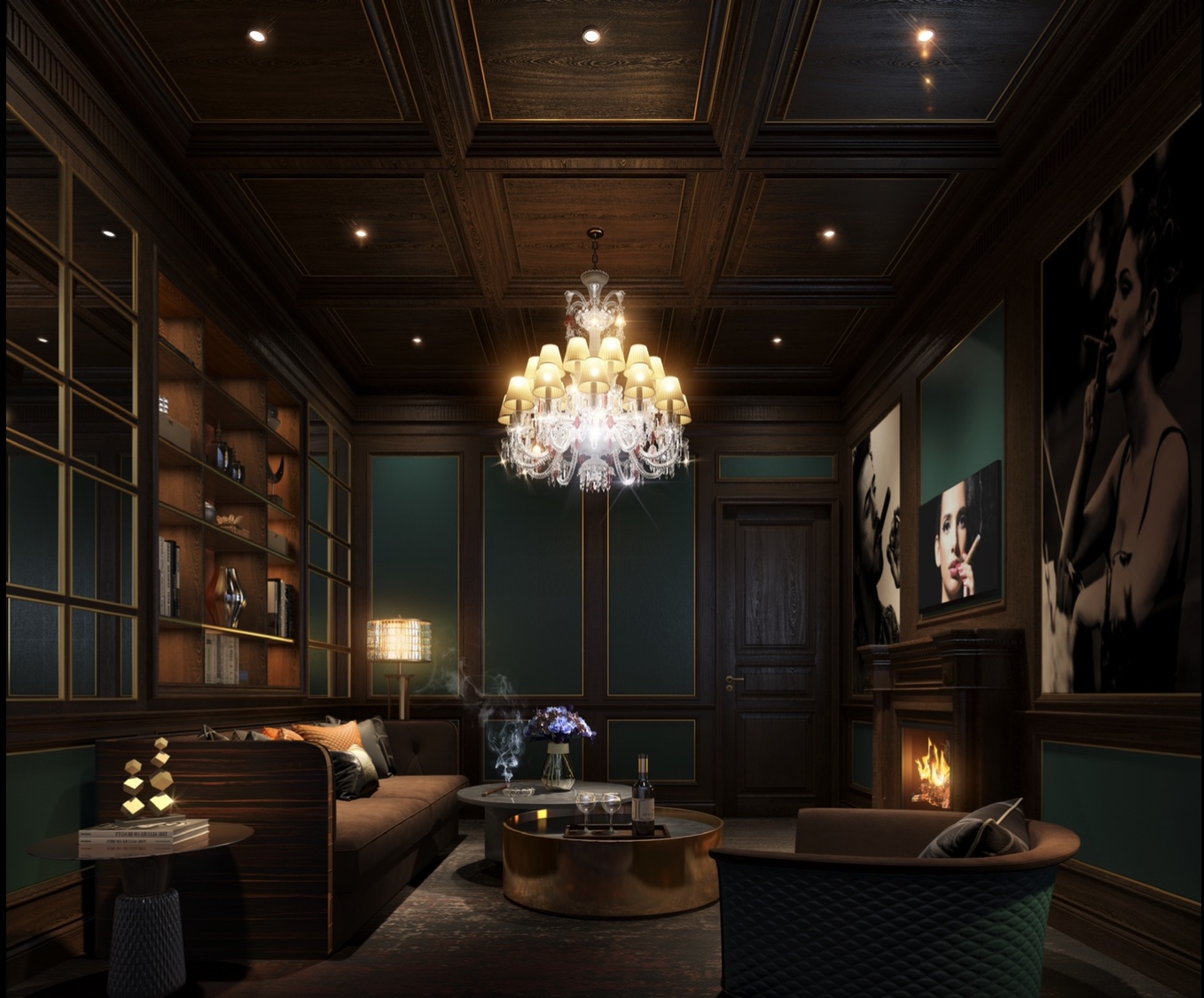 Primitive cigar bar - Good Design