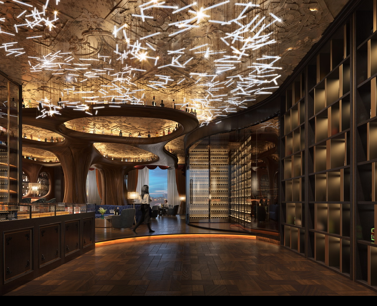 Primitive cigar bar - Good Design