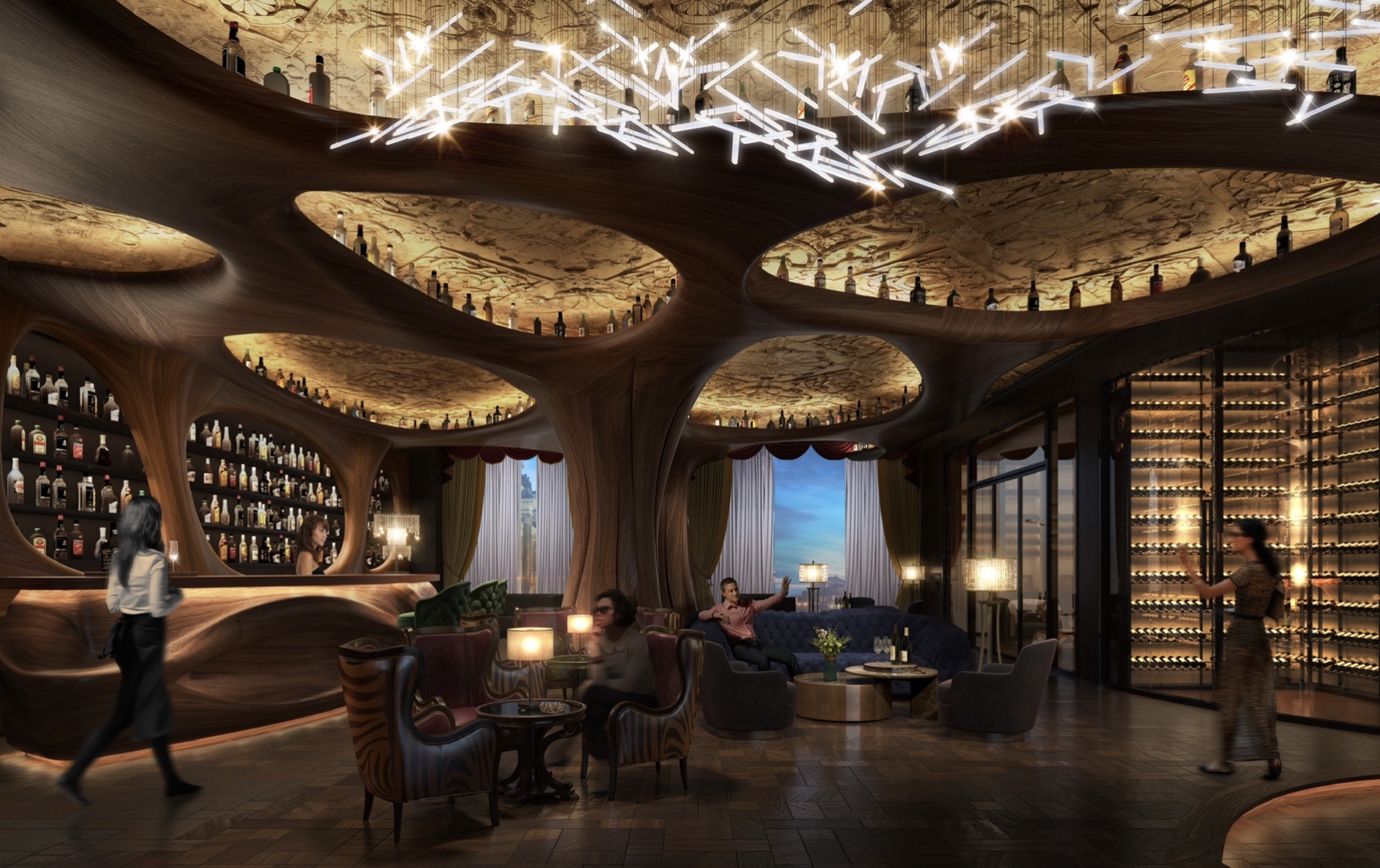 Primitive cigar bar - Good Design