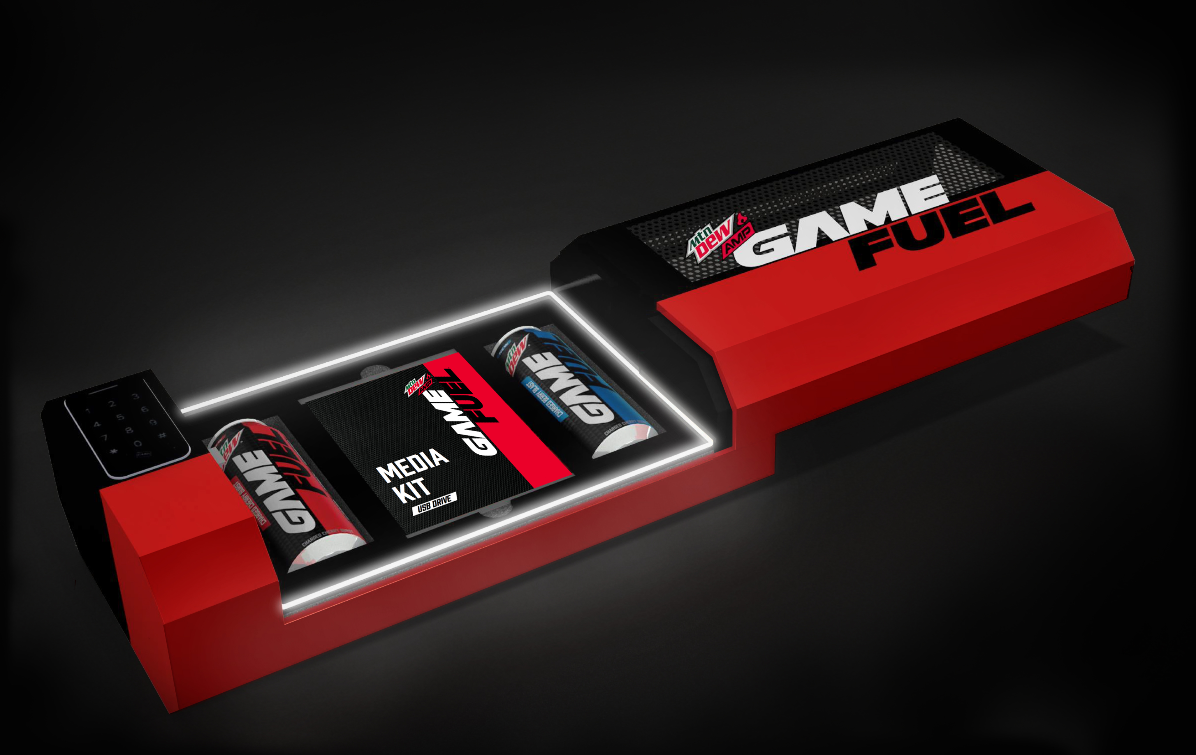 MTN DEW Amp Game Fuel Launch - Good Design