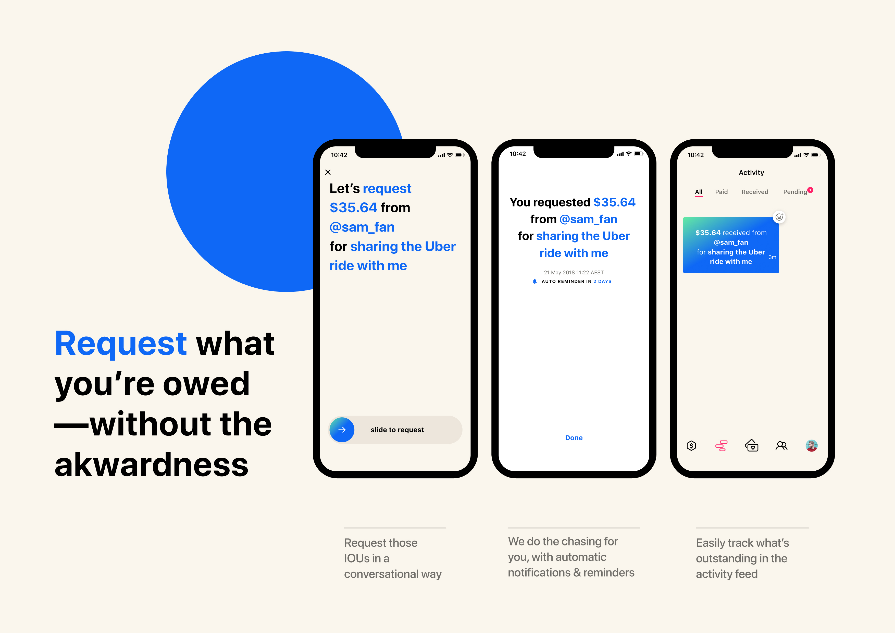 Beem It - Making Payments Social - Good Design