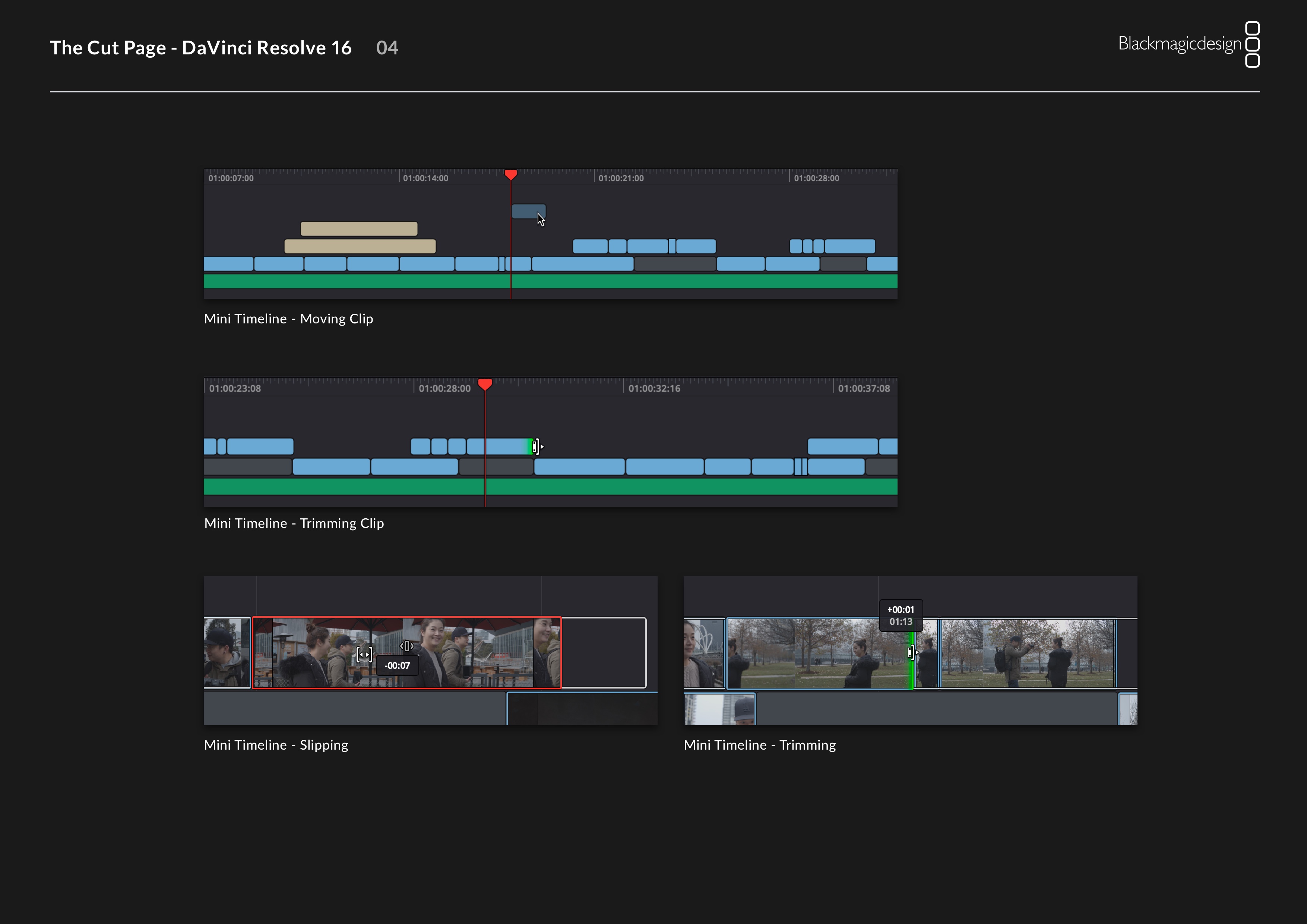 The Cut Page - DaVinci Resolve 16 - Good Design
