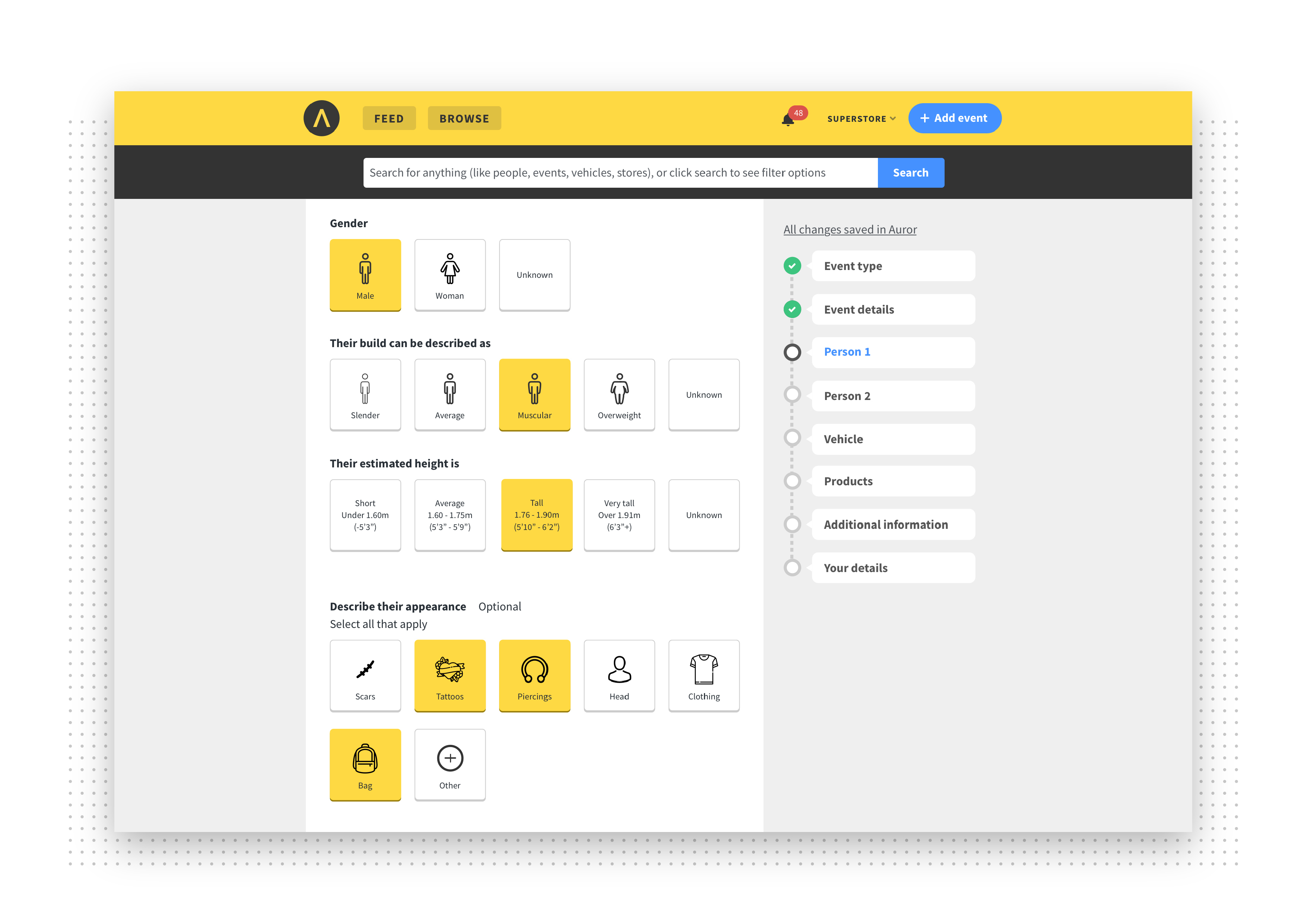 Auror Retail Crime Intelligence Platform - Good Design