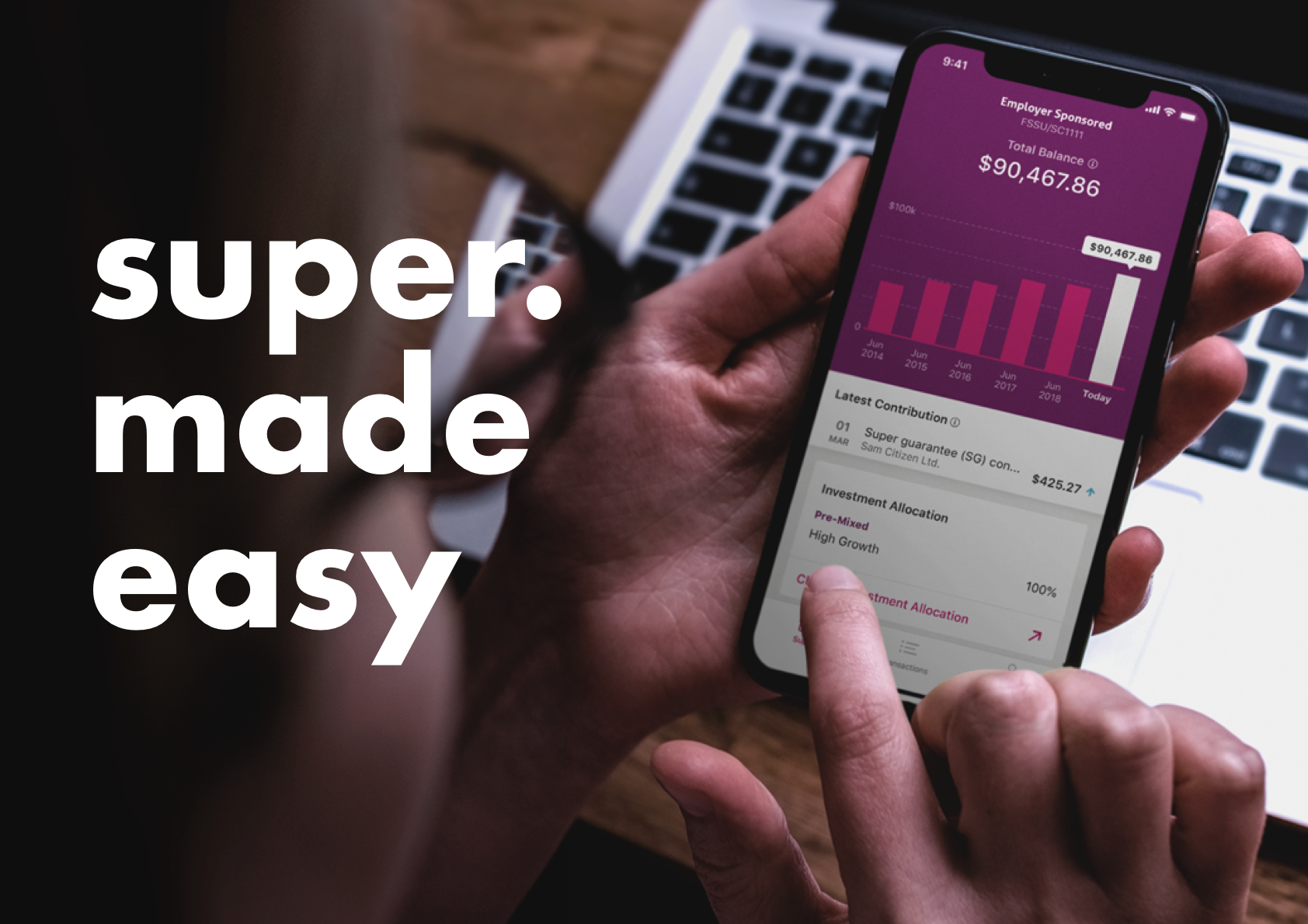 First State Super App - Good Design