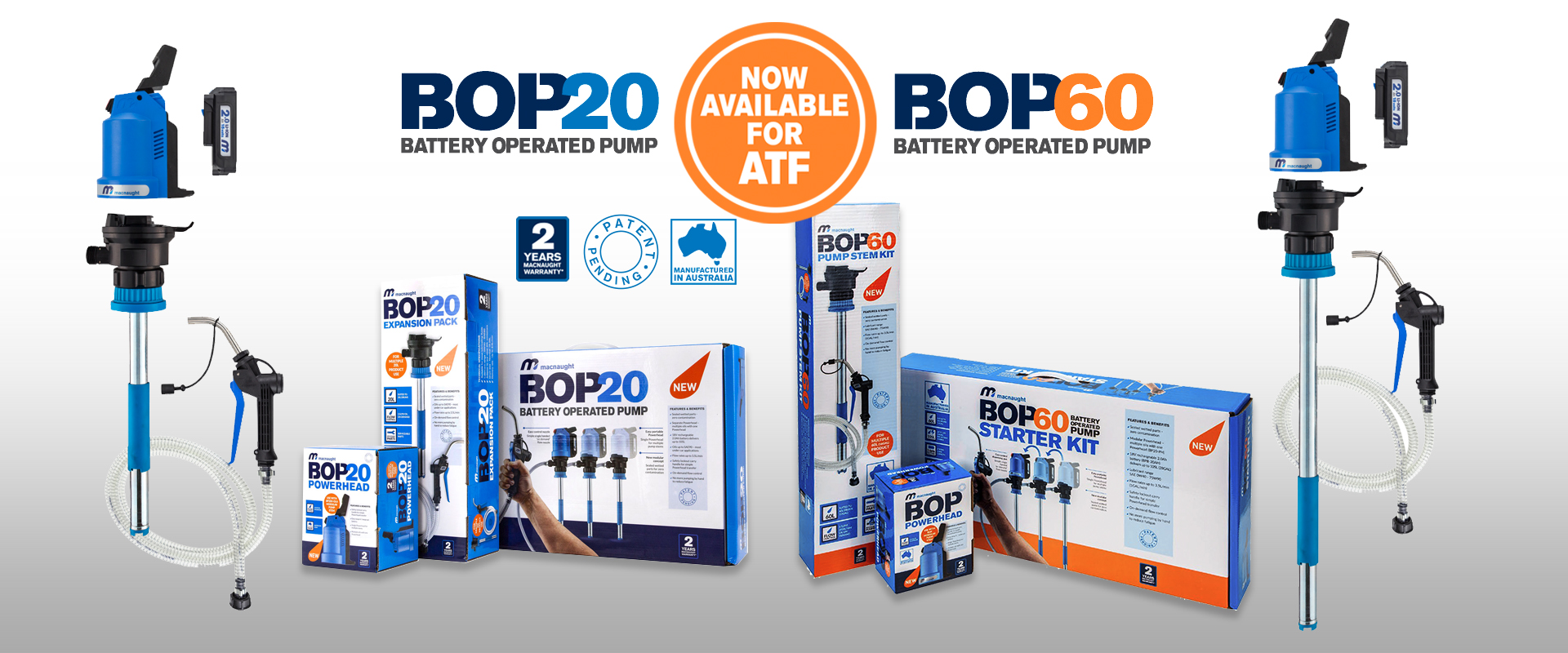 Macnaught BOP - Battery Operated Pump - Good Design