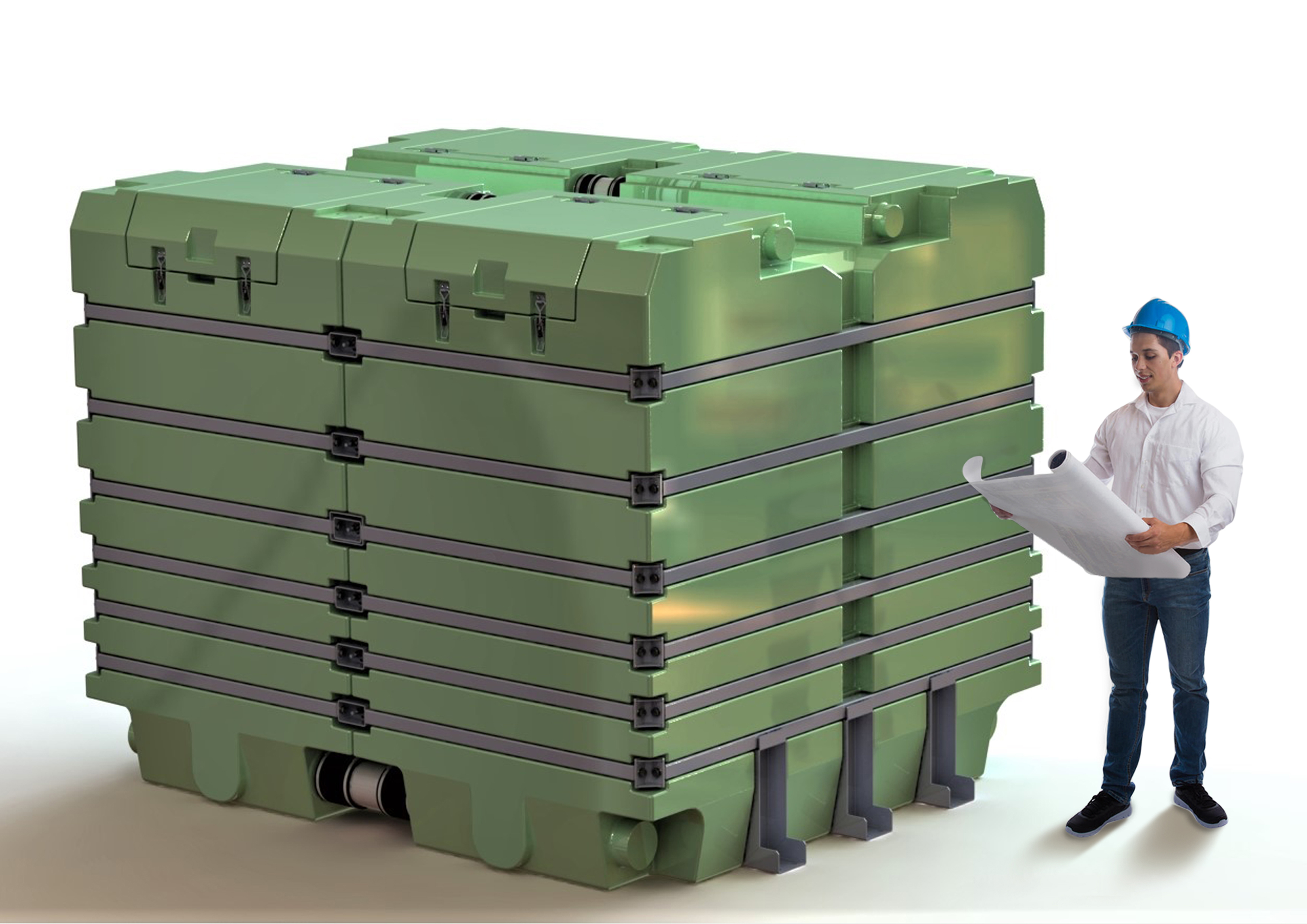 Water Recycling Treatment Tank - Good Design