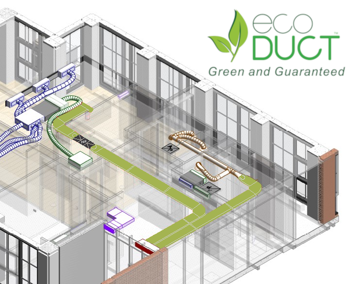 Ecoduct Low Profile PVC Duct - Good Design