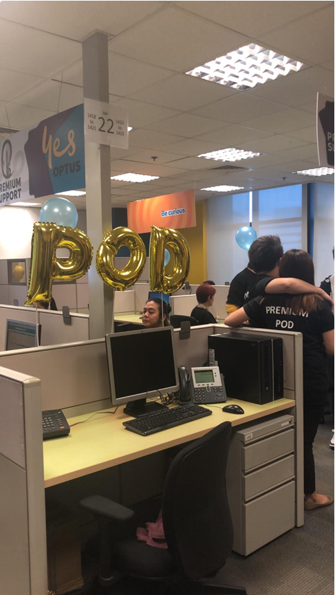 Optus Small Business Contact Centre Transformation - Good Design