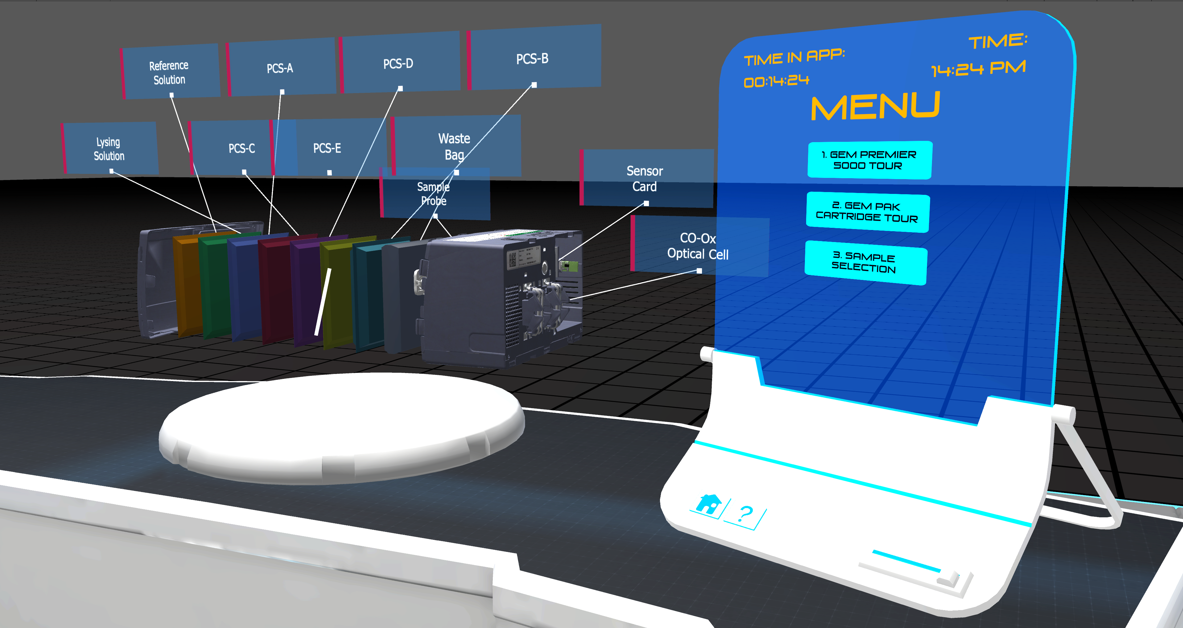 Pathology frontline virtual reality training simulation - Good Design