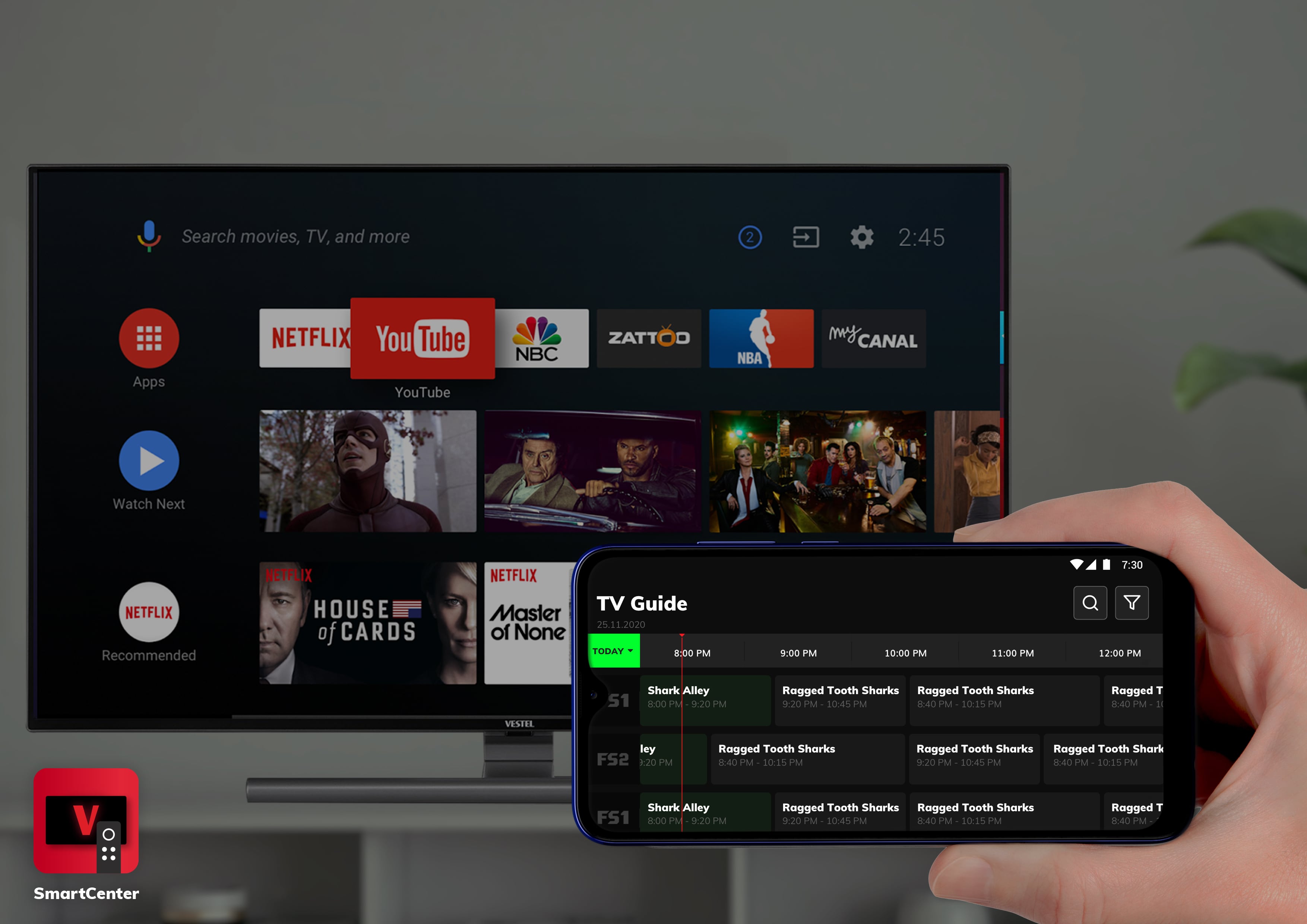 SmartCenter Mobile Application - Good Design