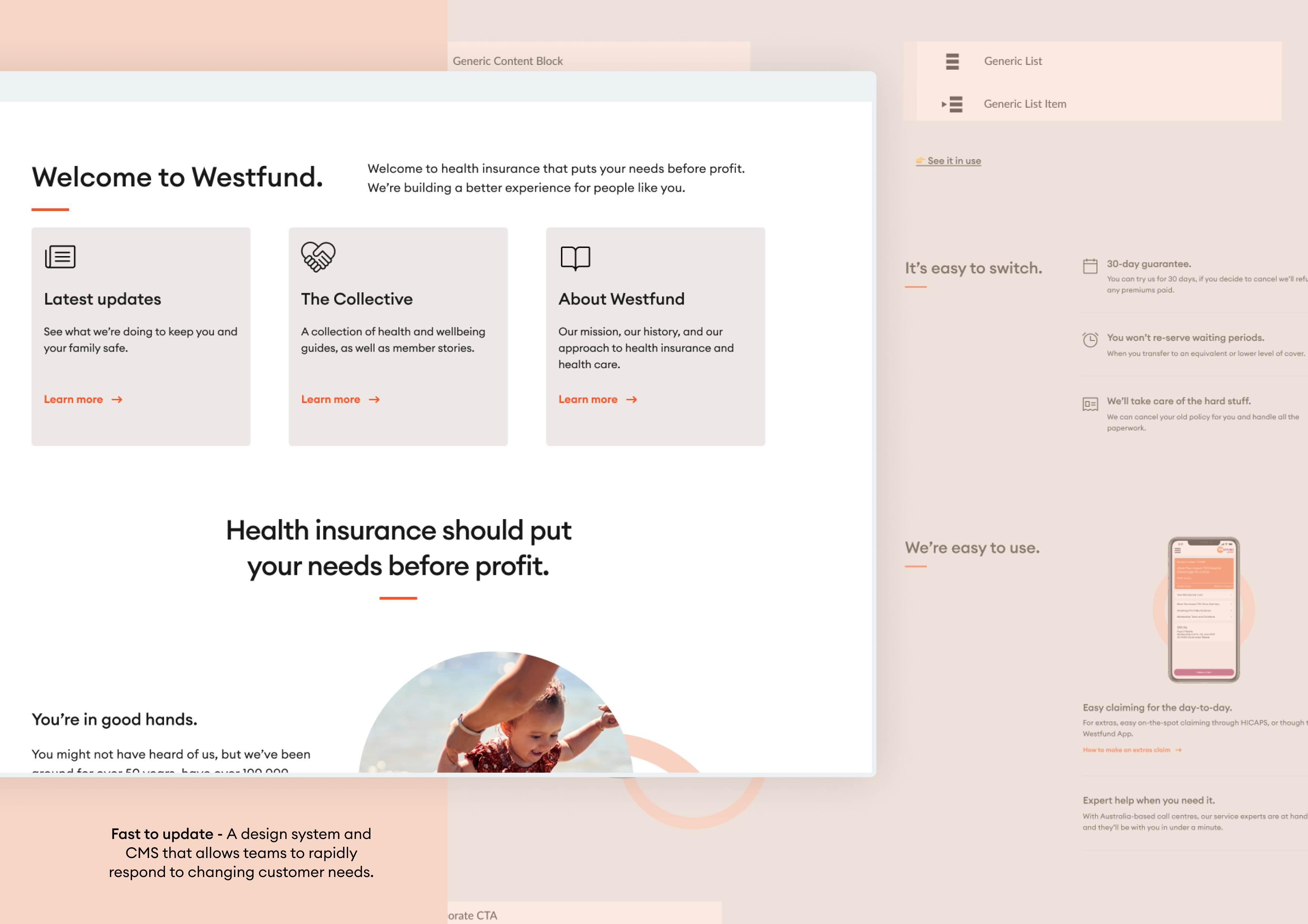 Westfund - Better health cover for regional Australia - Good Design