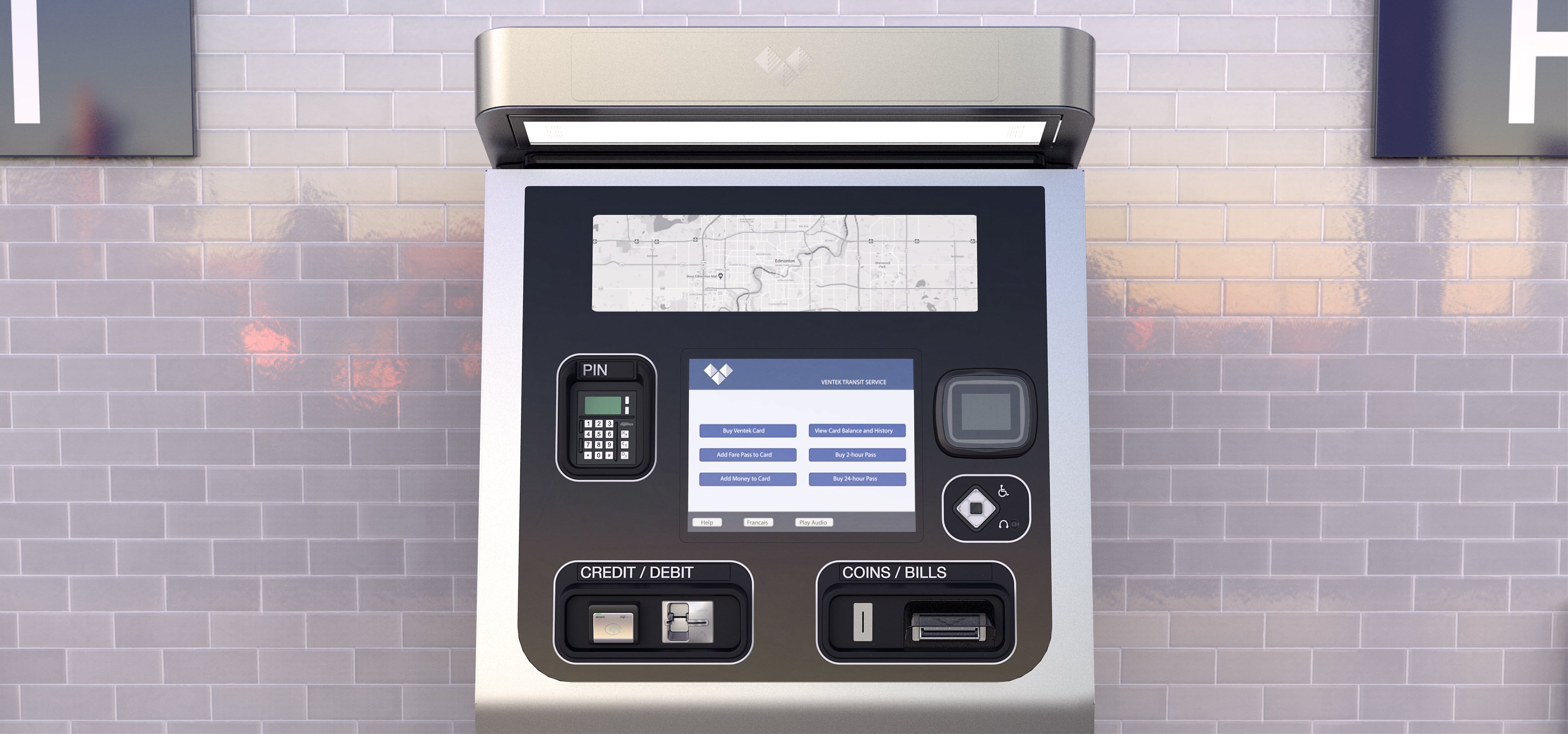 VenTek - Smart Fare Vending Machine - Good Design