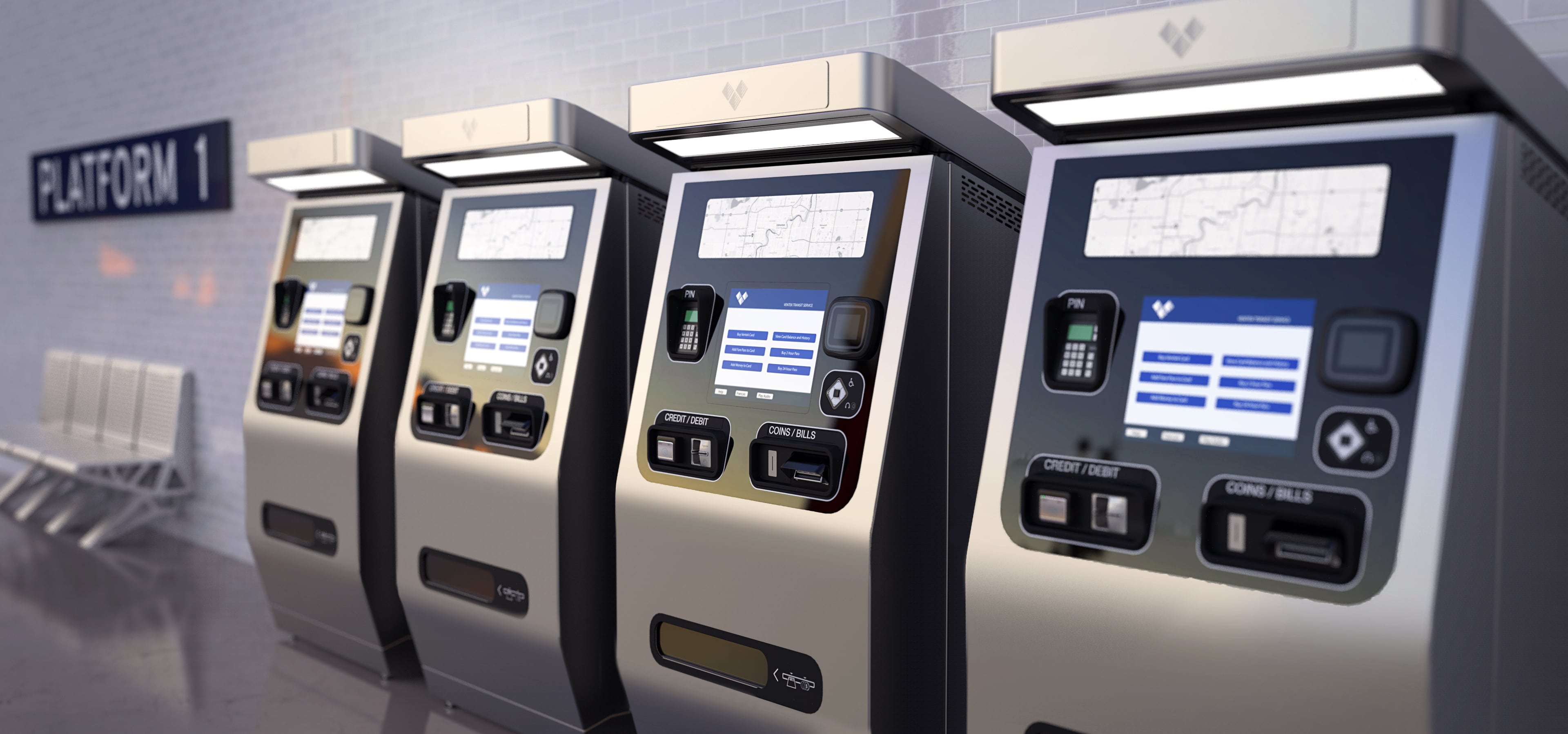 VenTek - Smart Fare Vending Machine - Good Design