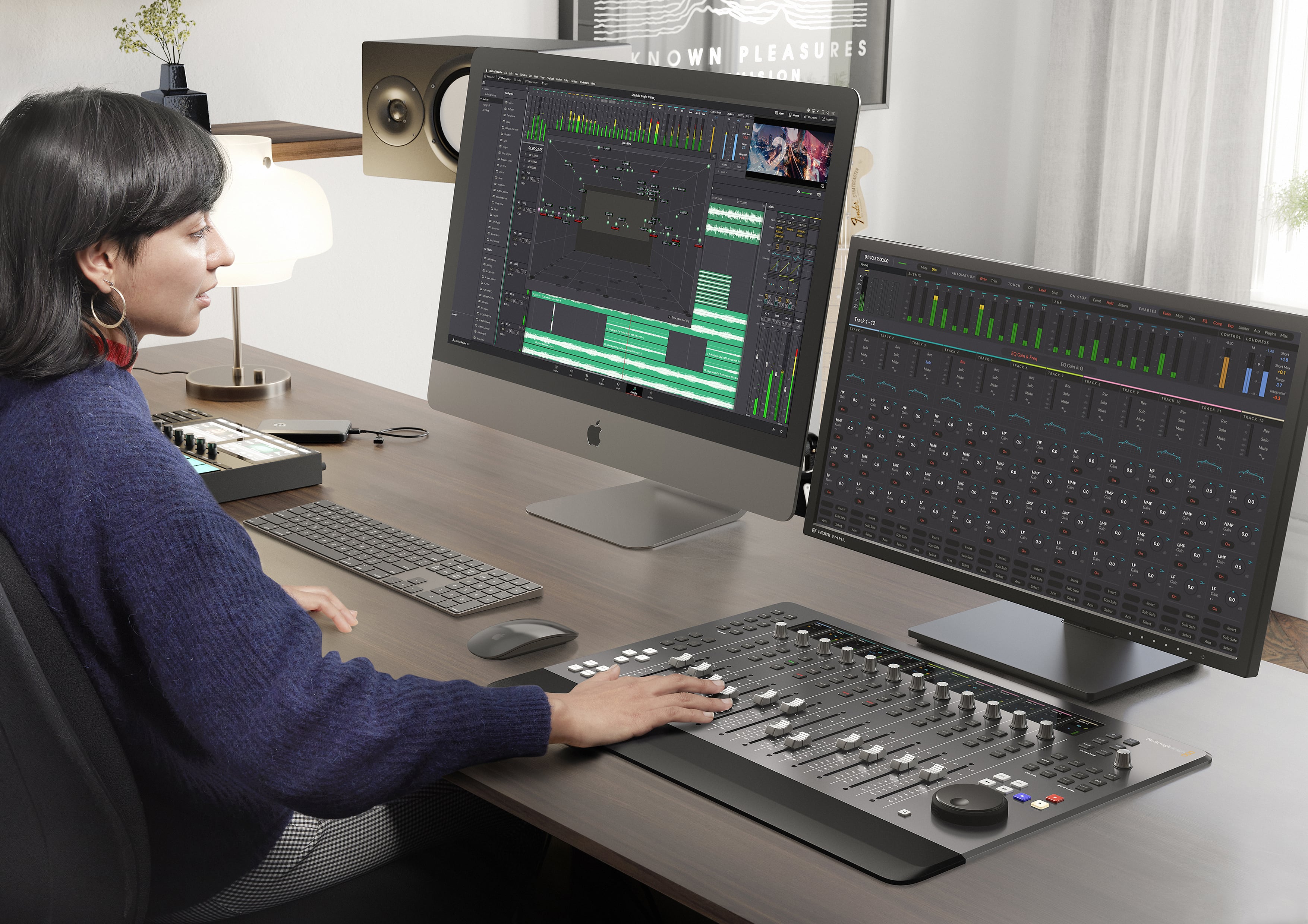 Blackmagic Fairlight Desktop Console - Good Design