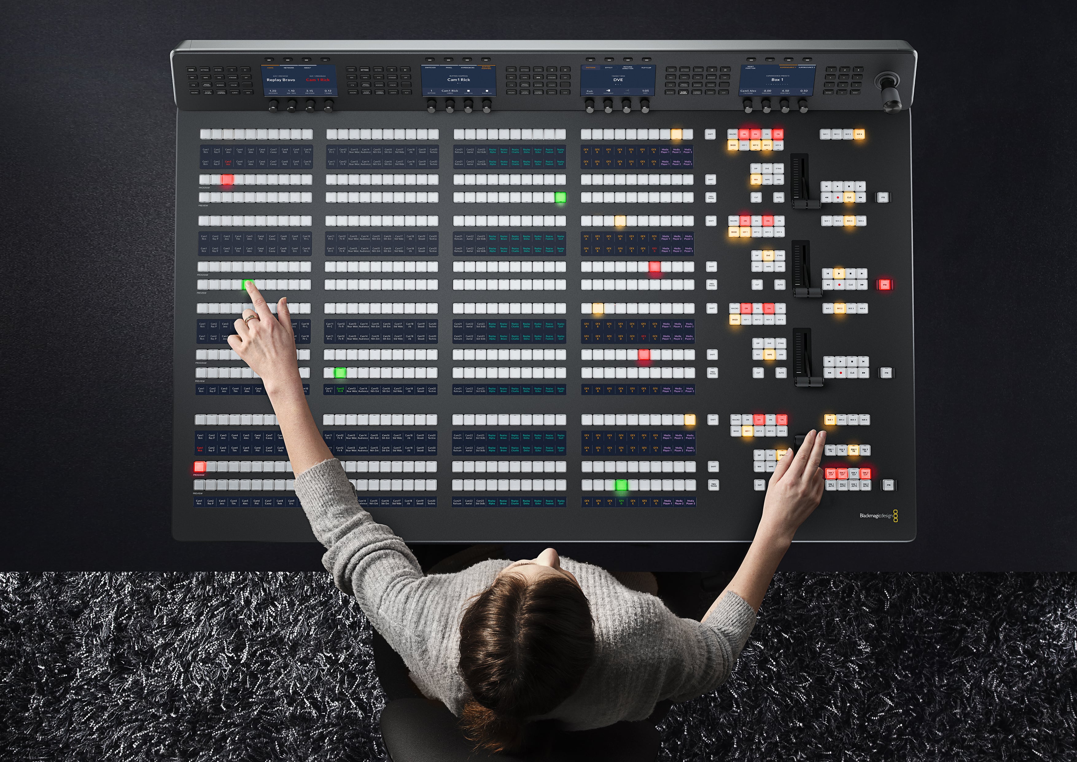 Blackmagic ATEM 4 M/E Advanced Panel - Good Design