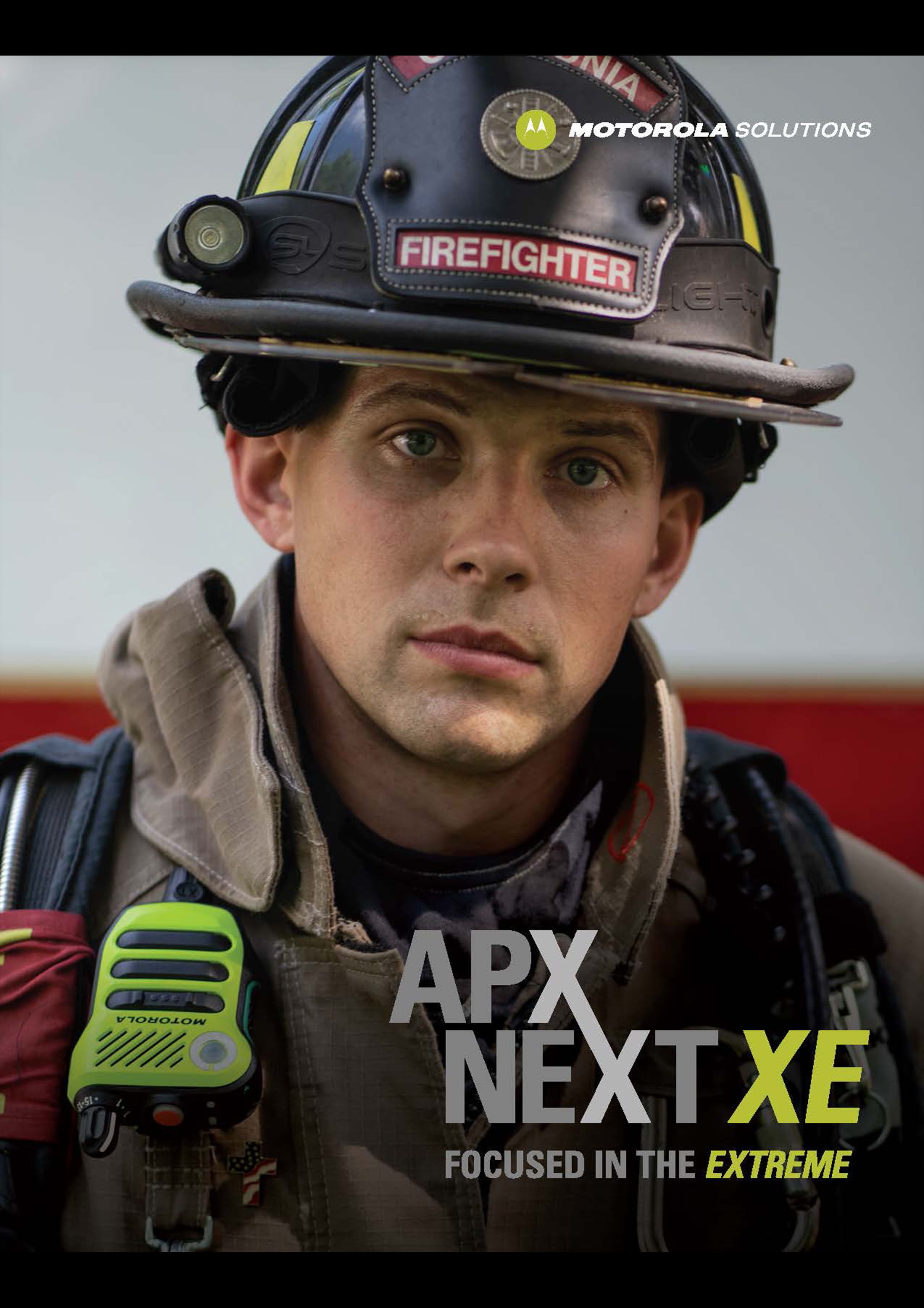 APX NEXT XE Portable Radio and XVE500 RSM Solution - Good Design