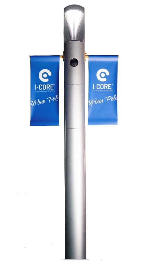 iCore Smart IoT Urban Pole - Good Design