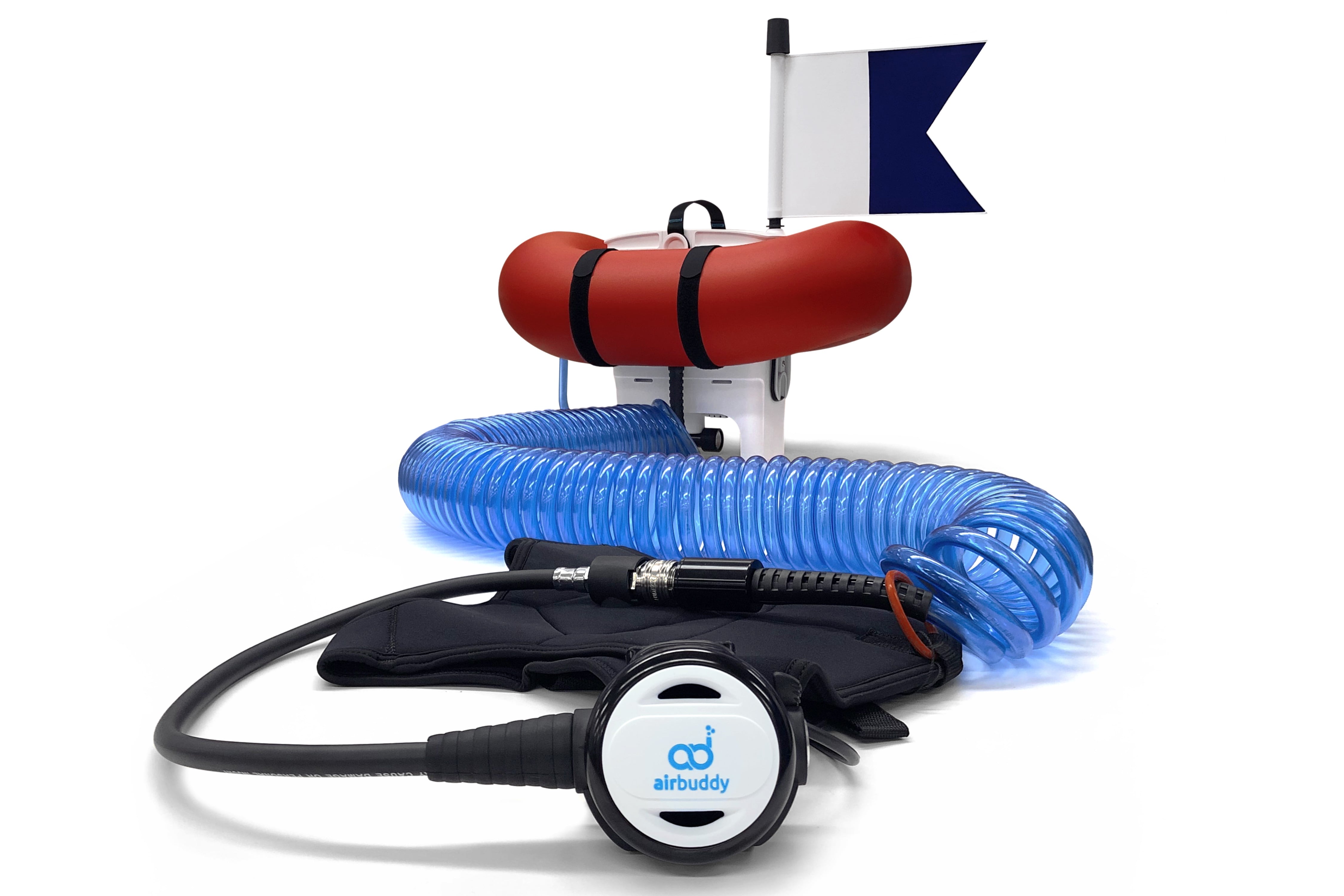 AirBuddy - Battery Powered Surface Supplied Dive Gear - Good Design