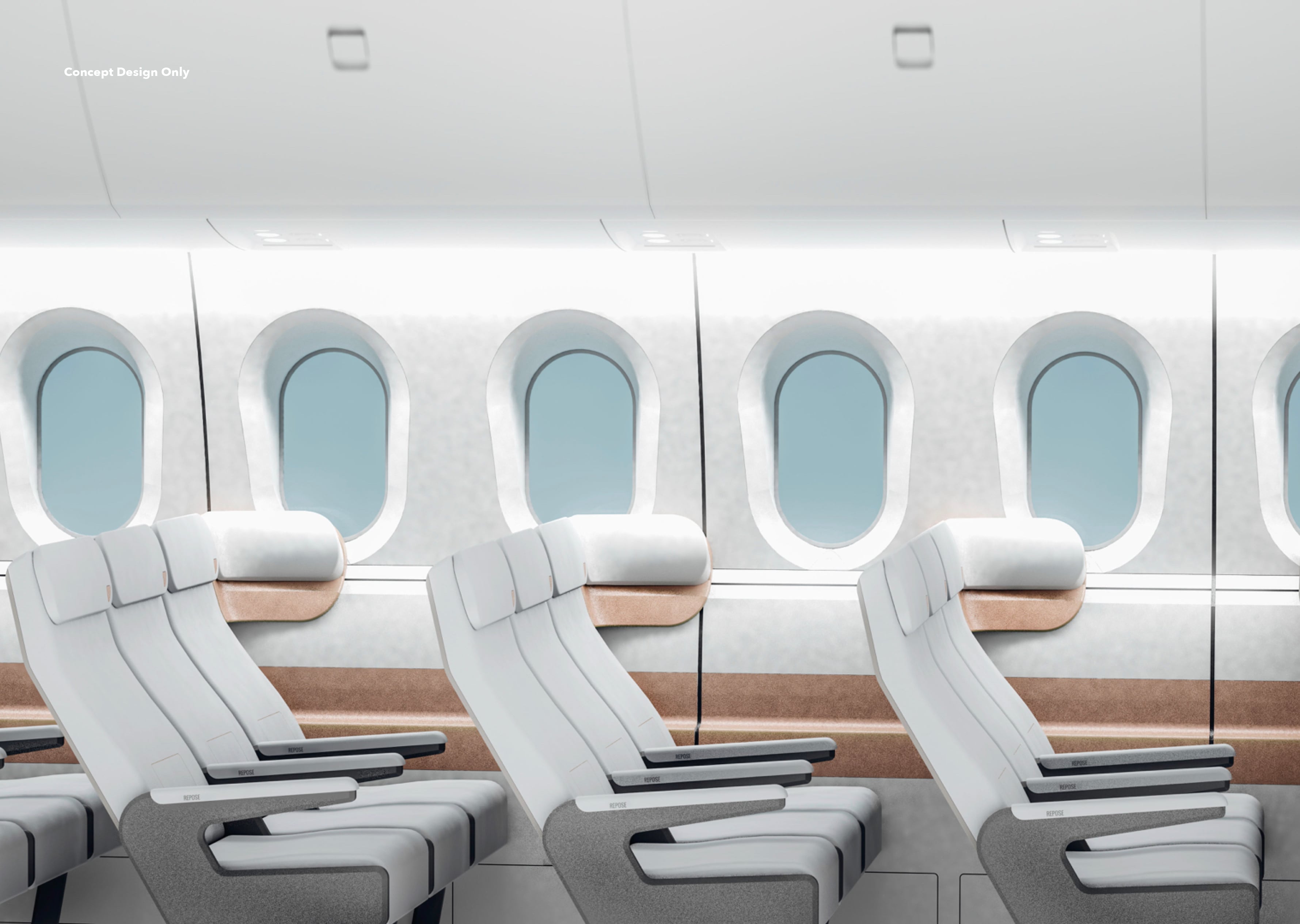 Repose: An Economy Class Aircraft Cabin Designed For Sleep - Good Design