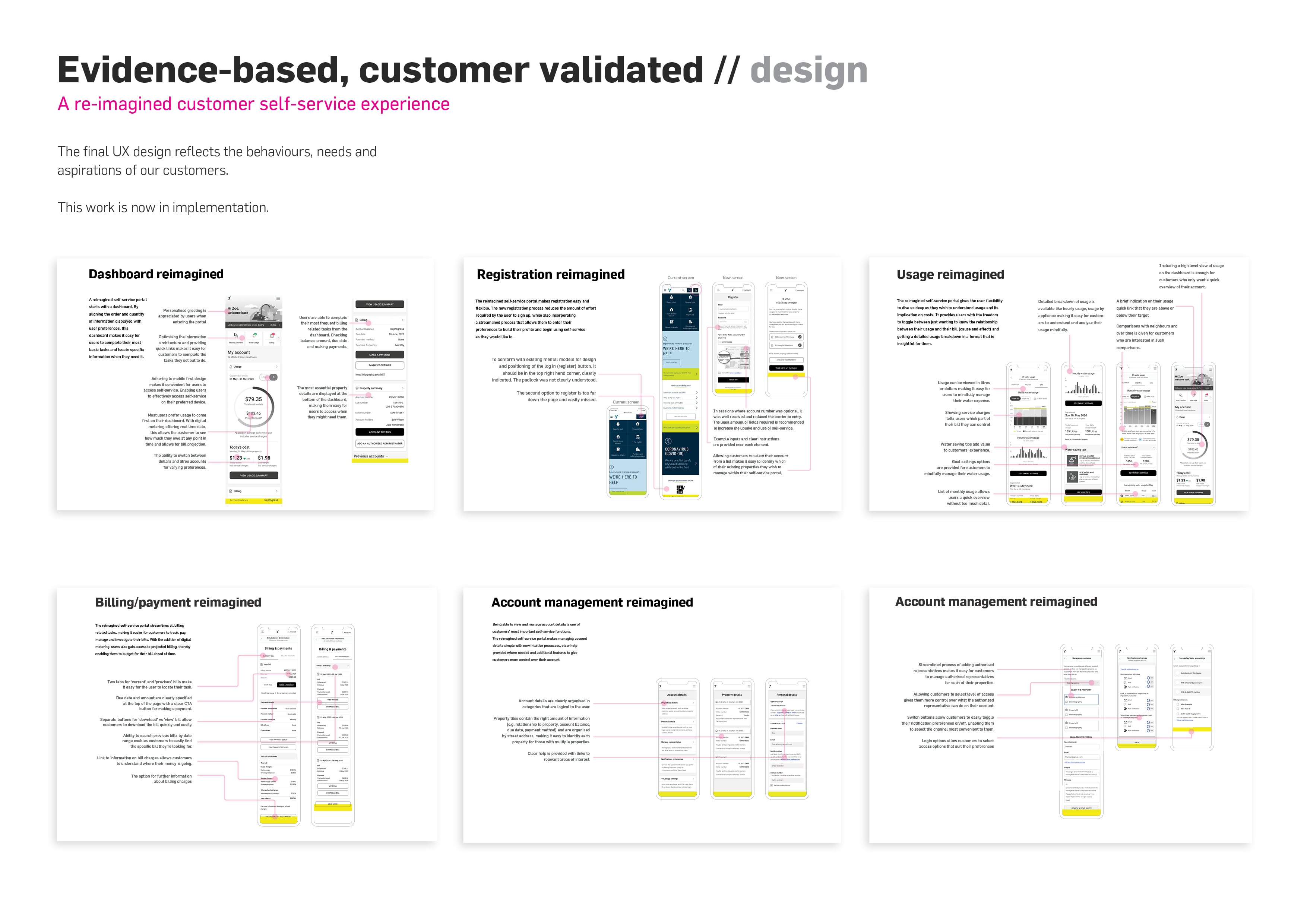 Evolving customer digital self-service - Good Design
