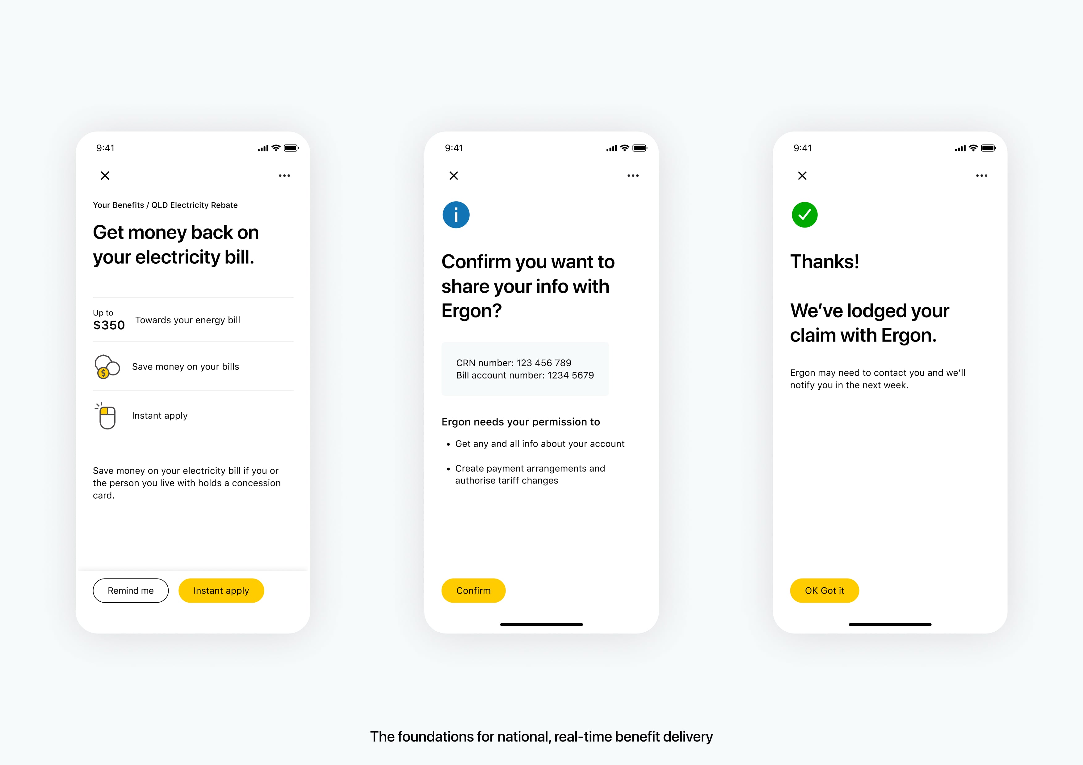 Benefits Finder - Redefining how banks support communities - Good Design